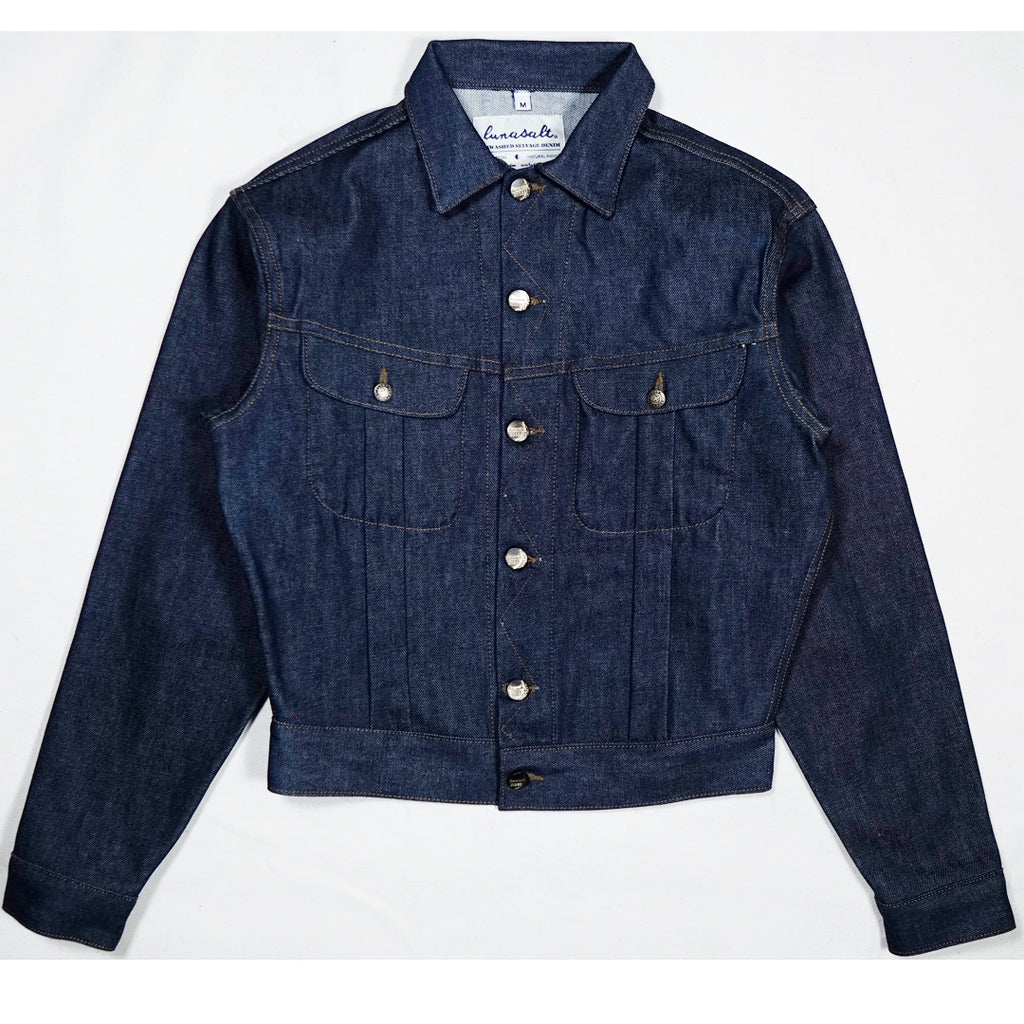 ⚡ Pre-Order Your Custom Ryder Jacket – Worn by the Sea 🌊 – lunasaltdenim